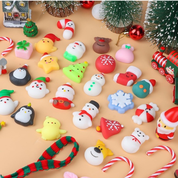 Toys | Nib 36ct Assorted Christmas Squishy Toys | Poshmark